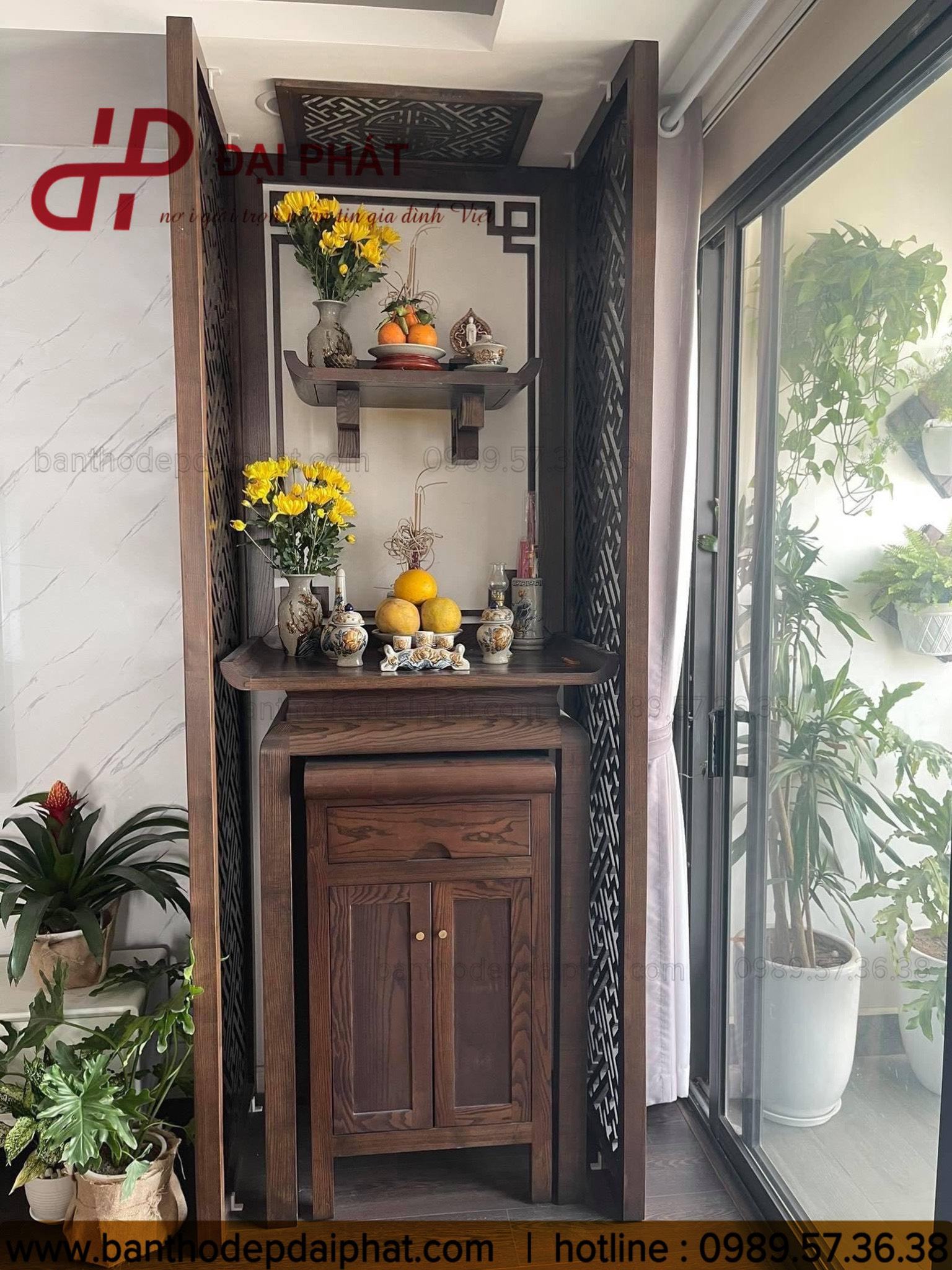 Bàn Thờ Đẹp Hiện Đại Mẫu BT701 - Bàn Thờ Đẹp Đại Phát