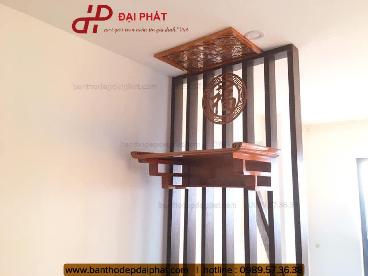 Ban Thờ Treo Tường Đẹp Mẫu TS205